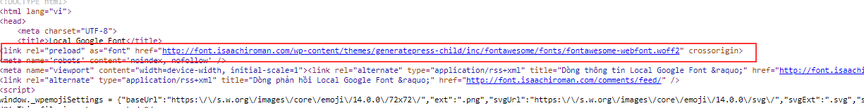 Preload fonts trong WordPress - Isaac Hiroman
